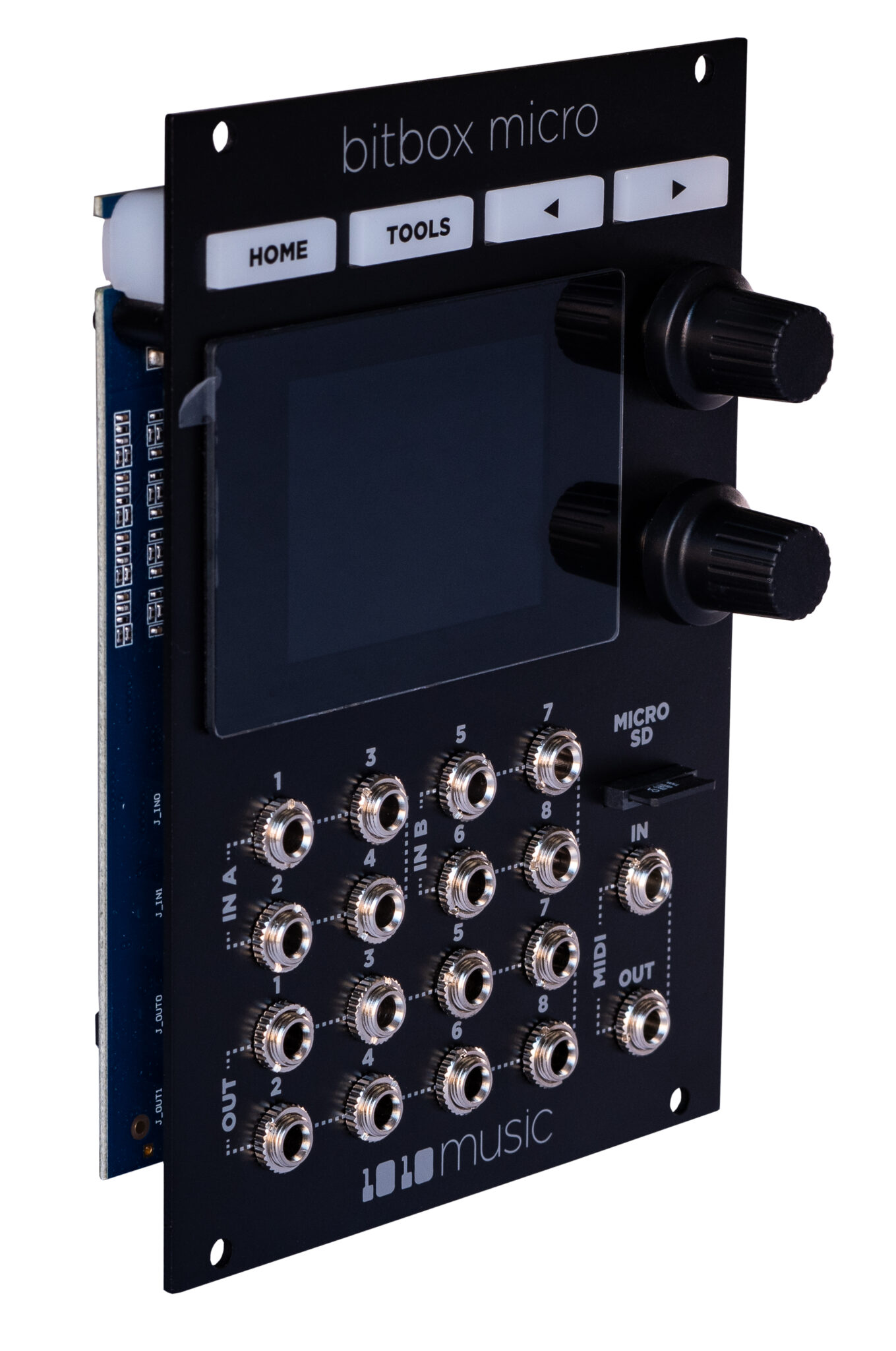 Bitbox Micro Black Edition - Compact Sampling Module - 1010music LLC Dealer Portal